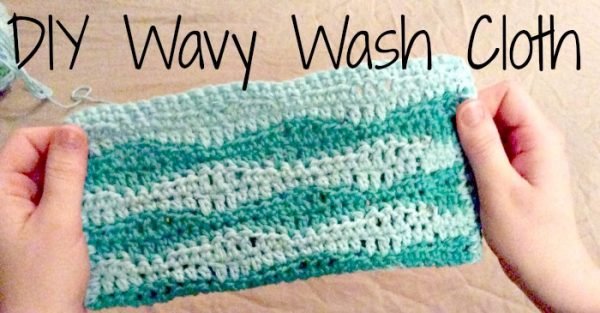 DIY Wavy Washcloth